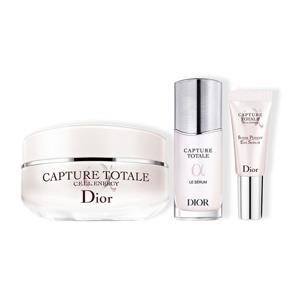 КОМПЛЕКТ DIOR Capture Totale Pouch Skincare Selection 24 - часов крем ...